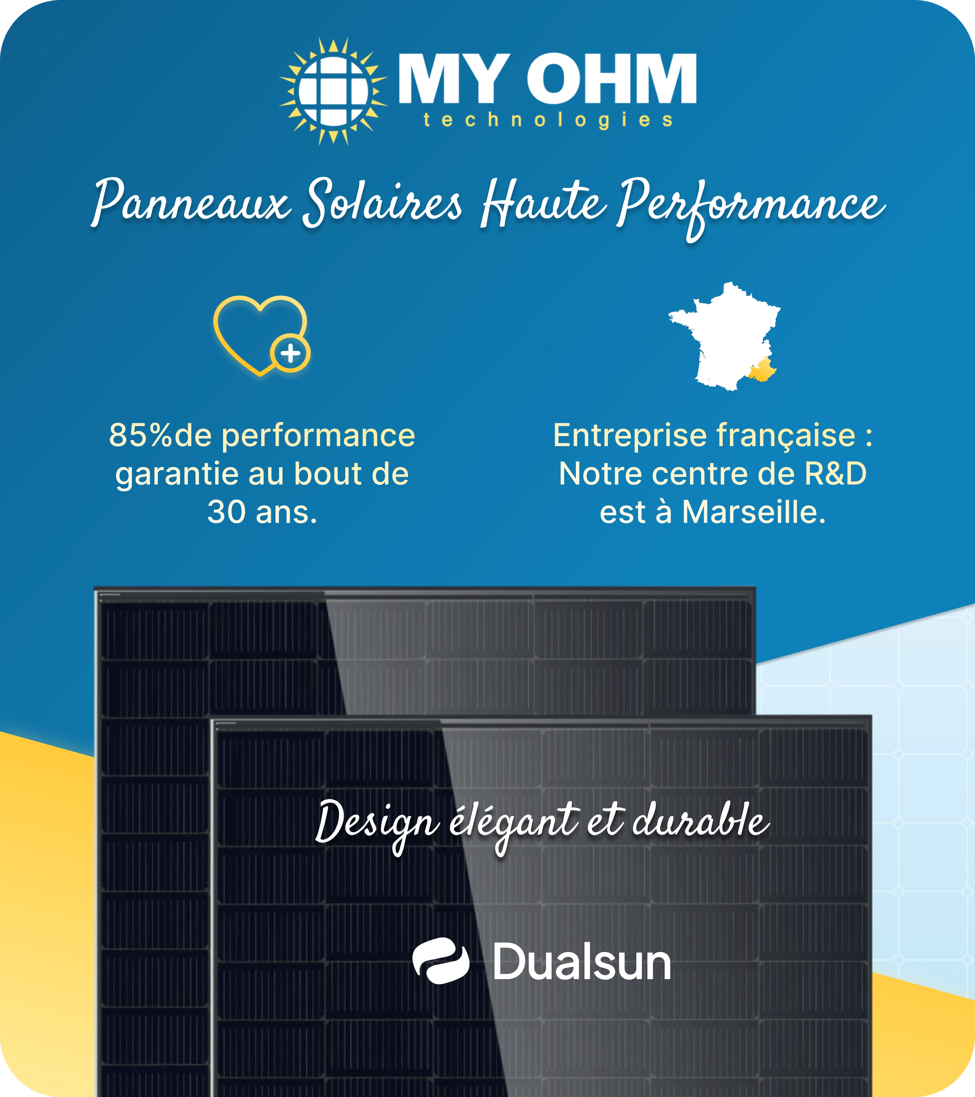 MY OHM Technologies - Installation de panneaux solaires en PACA